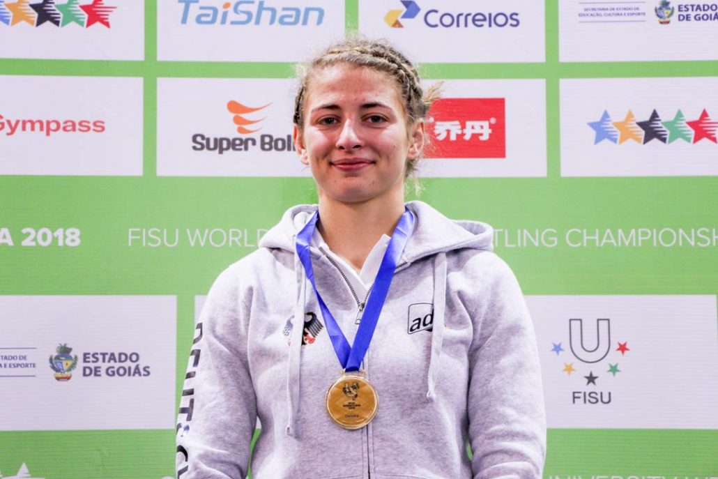 Elena Brugger ist Studenten-Weltmeisterin 2018 – Deutscher Ringer-Bund e.V.