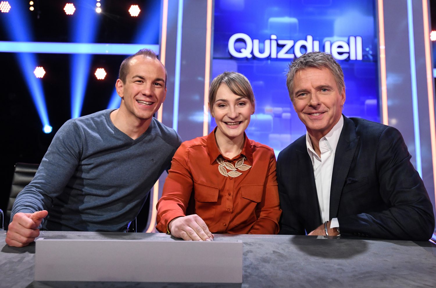 Das Erste: „Quizduell-Olymp“ mit Frank Stäbler & Kristina Vogel ...